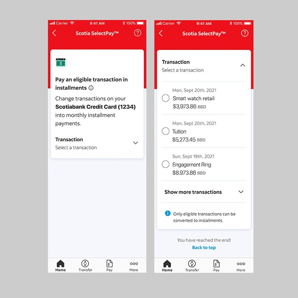 How to set up a SelectPay™ plan